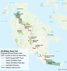 Proposed Route - Old Military Road Trail